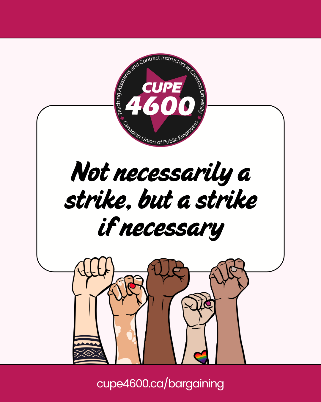 Strike Vote - CUPE 4600